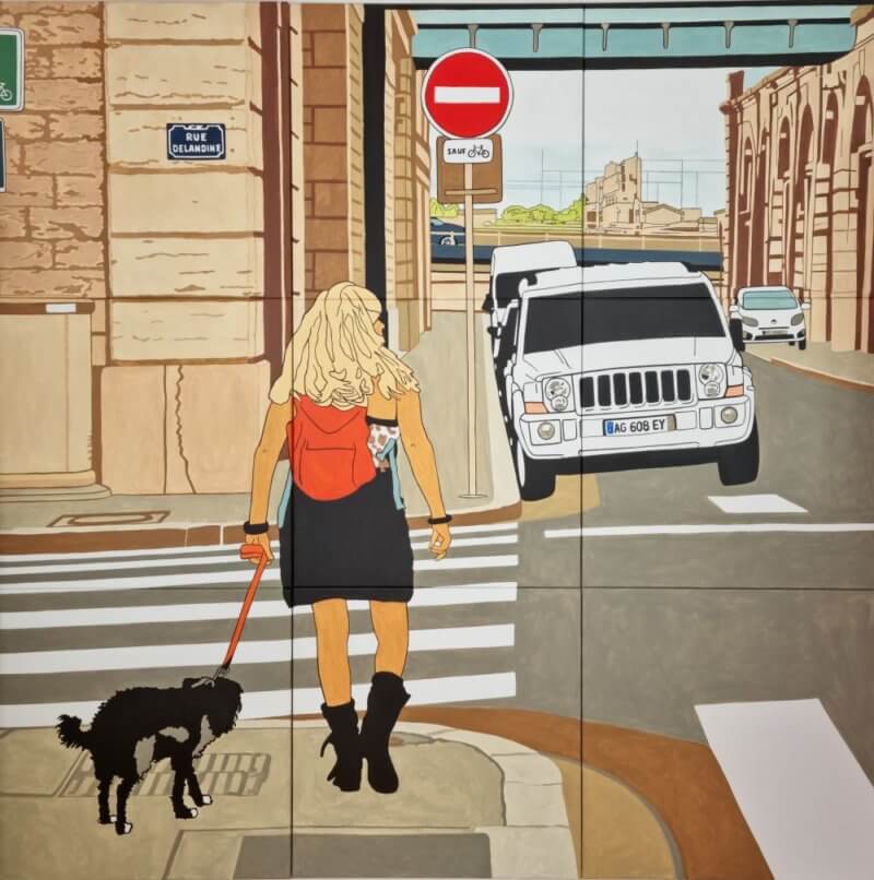 Anette und Polly in Lyon - Margit Pendelin